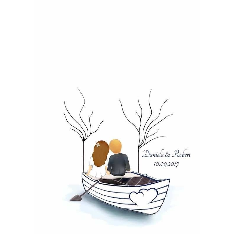 Fingerprint-Poster Boot - The-Weddingshop